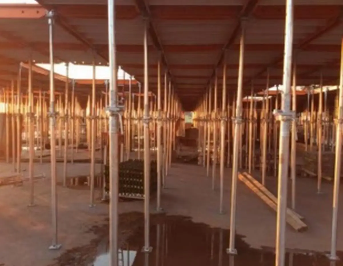 Panel Prop Slab Formwork System Quick Erecting - Buy Steel Formwork ...