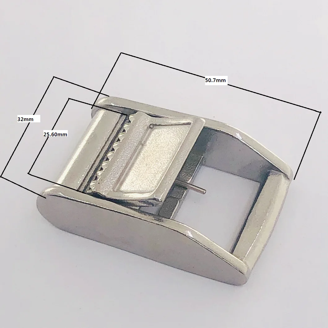Heavy Duty 316 Stainless Steel Lock Slider Buckles Adjustable Metal Buckle Fasteners - Buy Cam ...