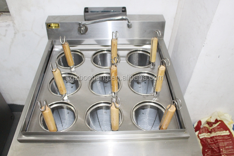 Stainless Steel Gas Noodle Cooker - Efficient Pasta Boiler