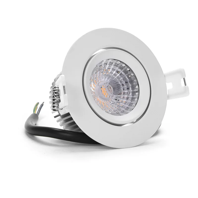 Dimmable 6w Downlight Led Ceiling Surface Mounted Recessed Cob Led ...
