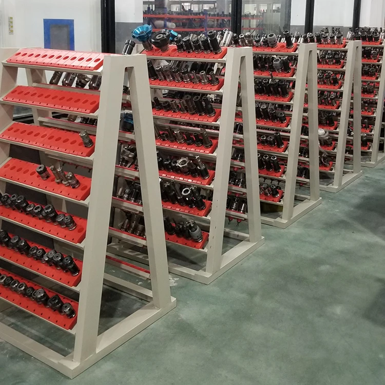 Hsk63 Single Side Cnc Tool Holder Rack For Cnc Tool Storage Buy Cnc Tool Storagehsk63 Tool