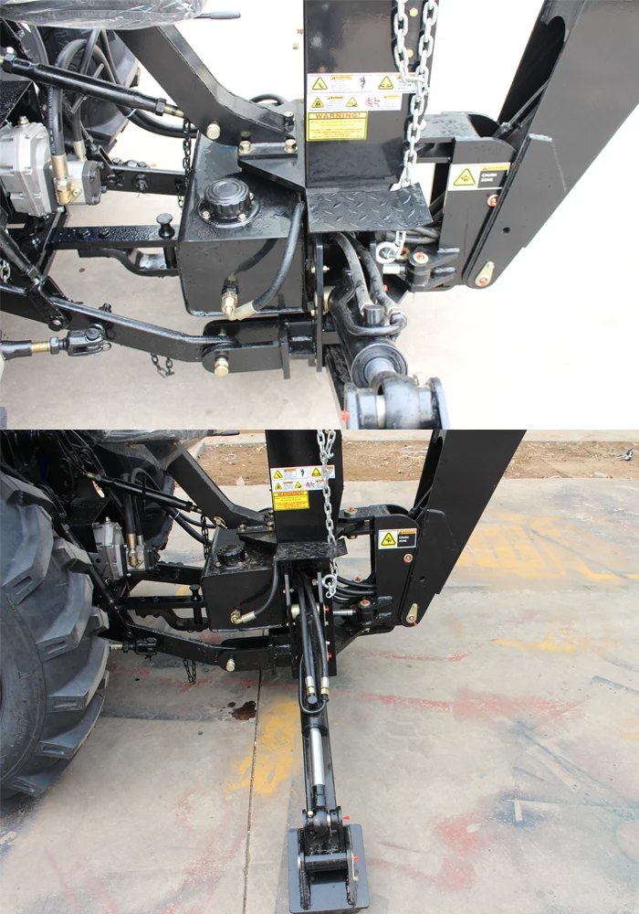 Map High Efficiency 3 Point Link Farmland Use 3 Point Pitch Pto Backhoe ...