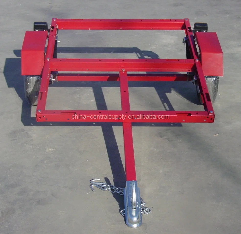 Small Light Duty Steel Utility Trailer CT0030 - Lightweight Small Cargo ...