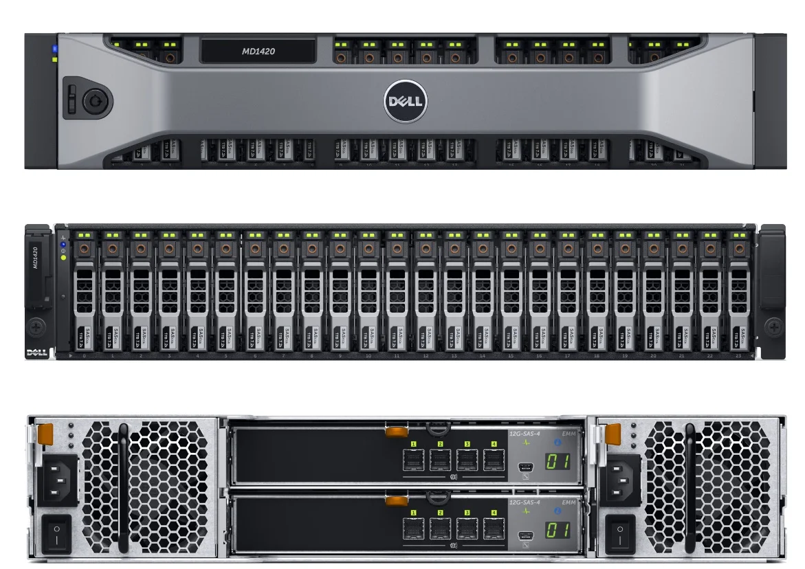 Dell Powervault Md1420 Network Storage Array 4gb Hot-plug Power - Buy ...