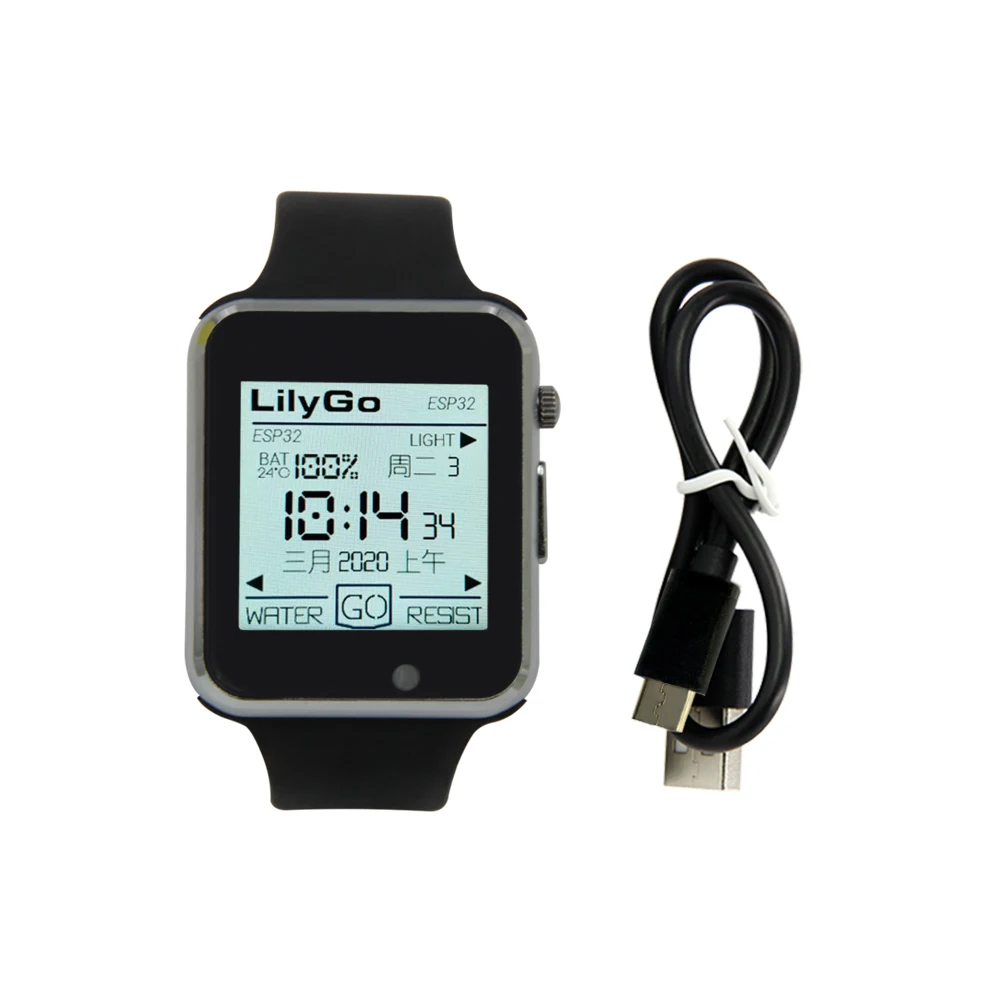 Lilygo Ttgo T-watch-2020 Esp32ชิปหลัก1.54นิ้วจอแสดงผลแบบสัมผัสที่สามารถตั้งโปรแกรมได้ปฏิสัมพันธ์ ...