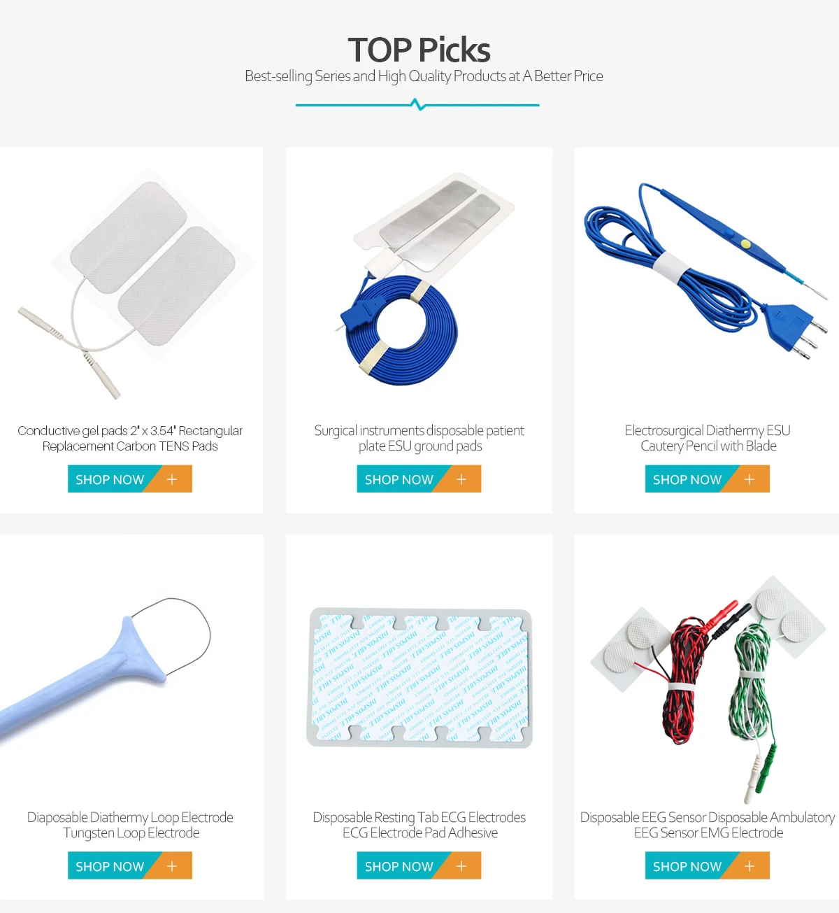 Papps International Co., Limited - Tens Electrode Pads, Medical Cables