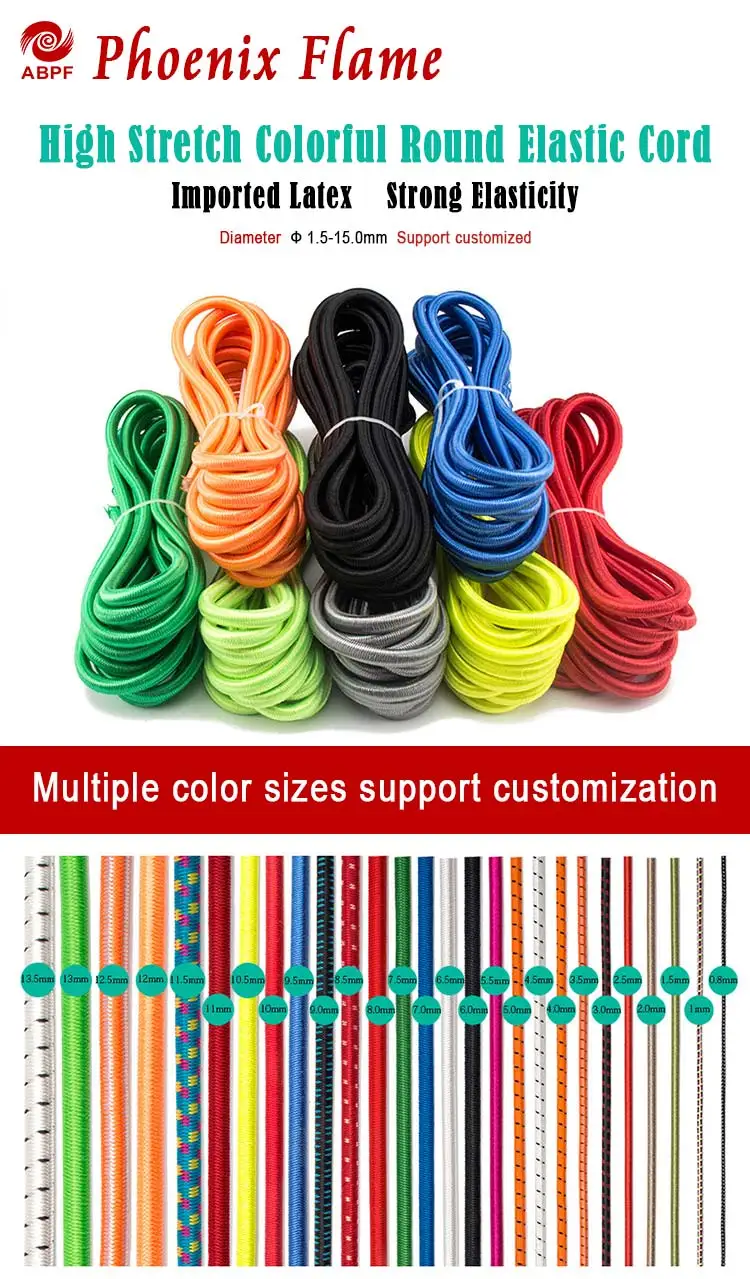 Colorful Elastic Cords - Durable and Versatile Solutions