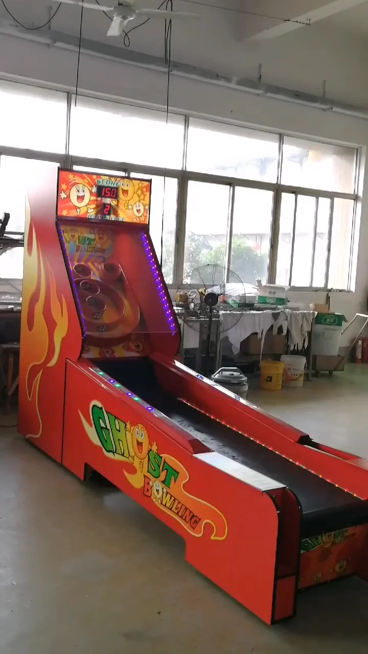 Ghost Bowling Arcade Electronic Fire Skill Game Machine Redemption ...