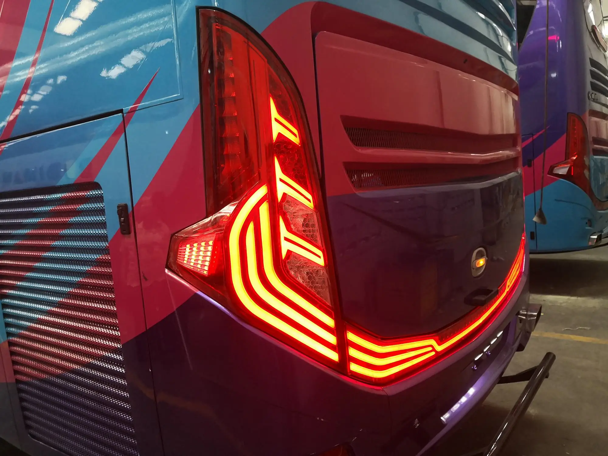 Bus Tail Lamp - Jetbus-3 Fiber with Water Flow HC-B-2717