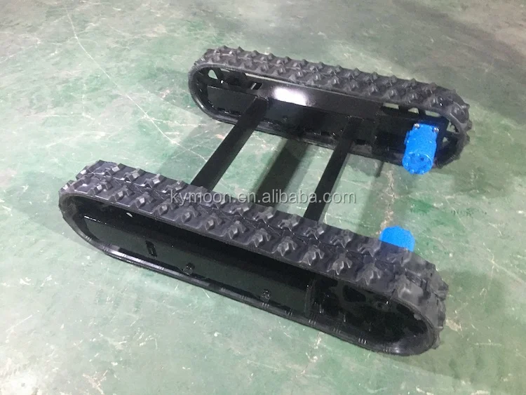 Rubber Tracked Chassis for Lawn Mower - Durable & Customizable