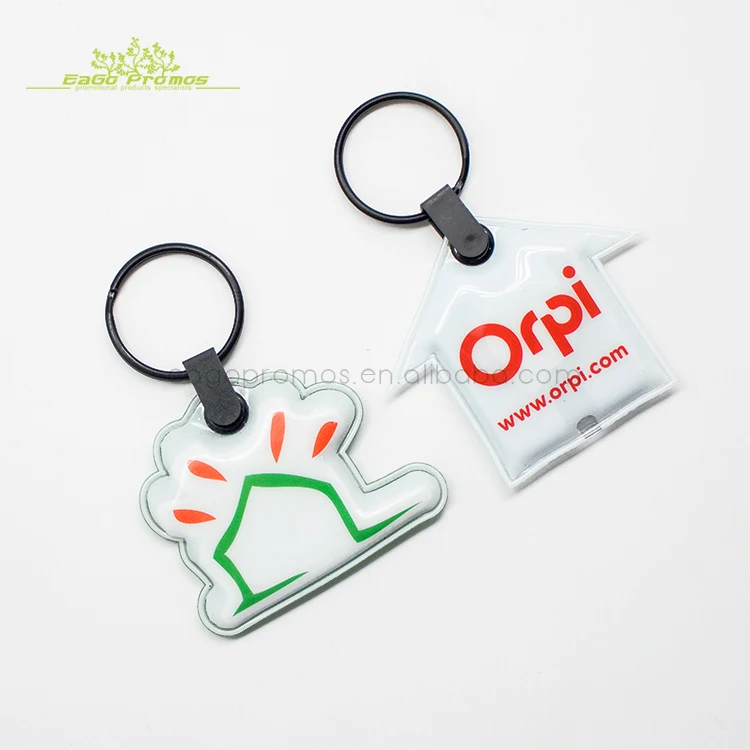 2024 Promotional Custom Eco-friendly PVC Led Key Chain,plastic Led Key ...