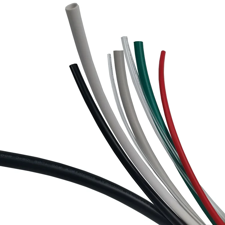 Poly Vinyl Chloride Tubing Plastics Flexible Without Scrap Coated ...