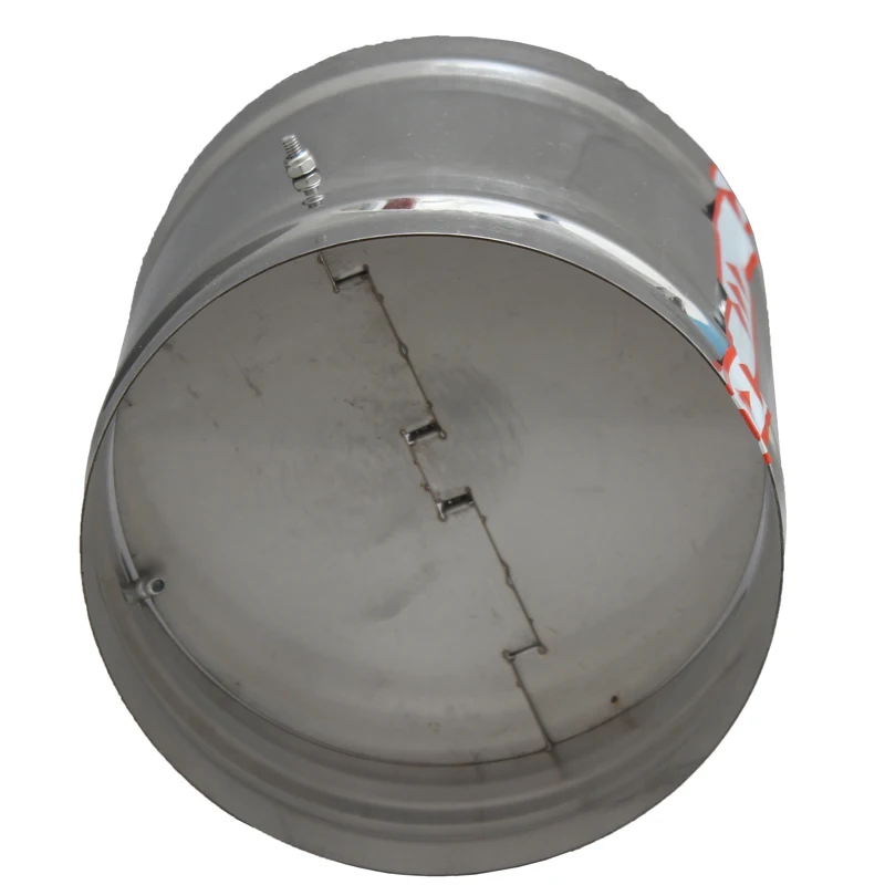 Stainless Steel 8 Inch Backdraft Damper for HVAC & Ventilation, OEM