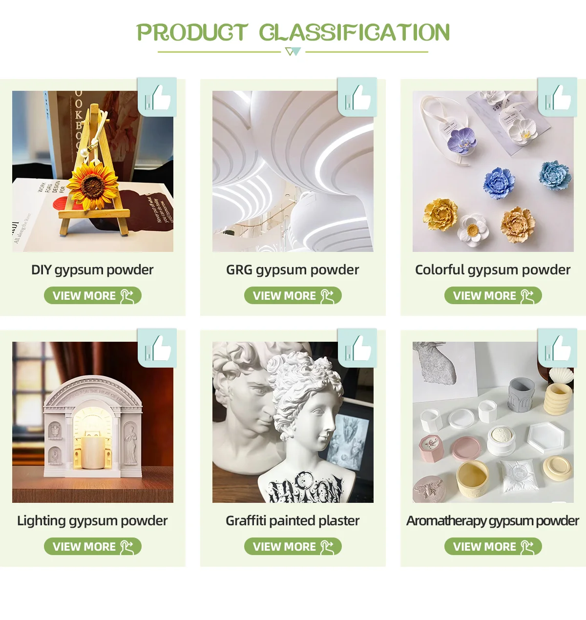 Dongguanshi Yongguang Gypsum Co., Ltd. - DIYPainted gypsum powder ...
