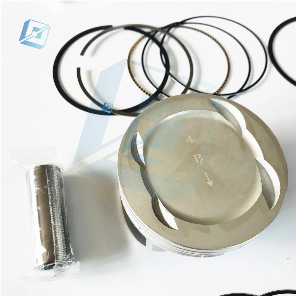 Stock Set of 4 Engine Piston Kit for Hyundai Sonata VII