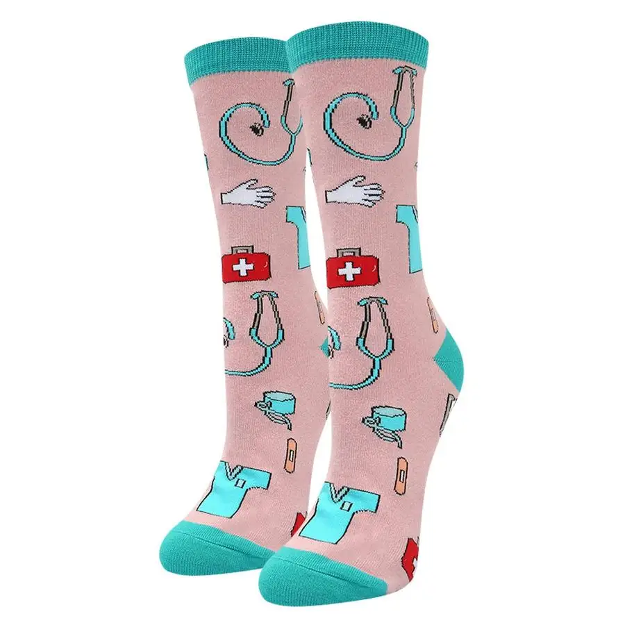 2023 Hospital Funny Occupation Med Socks - Buy Funny Occupation Socks ...