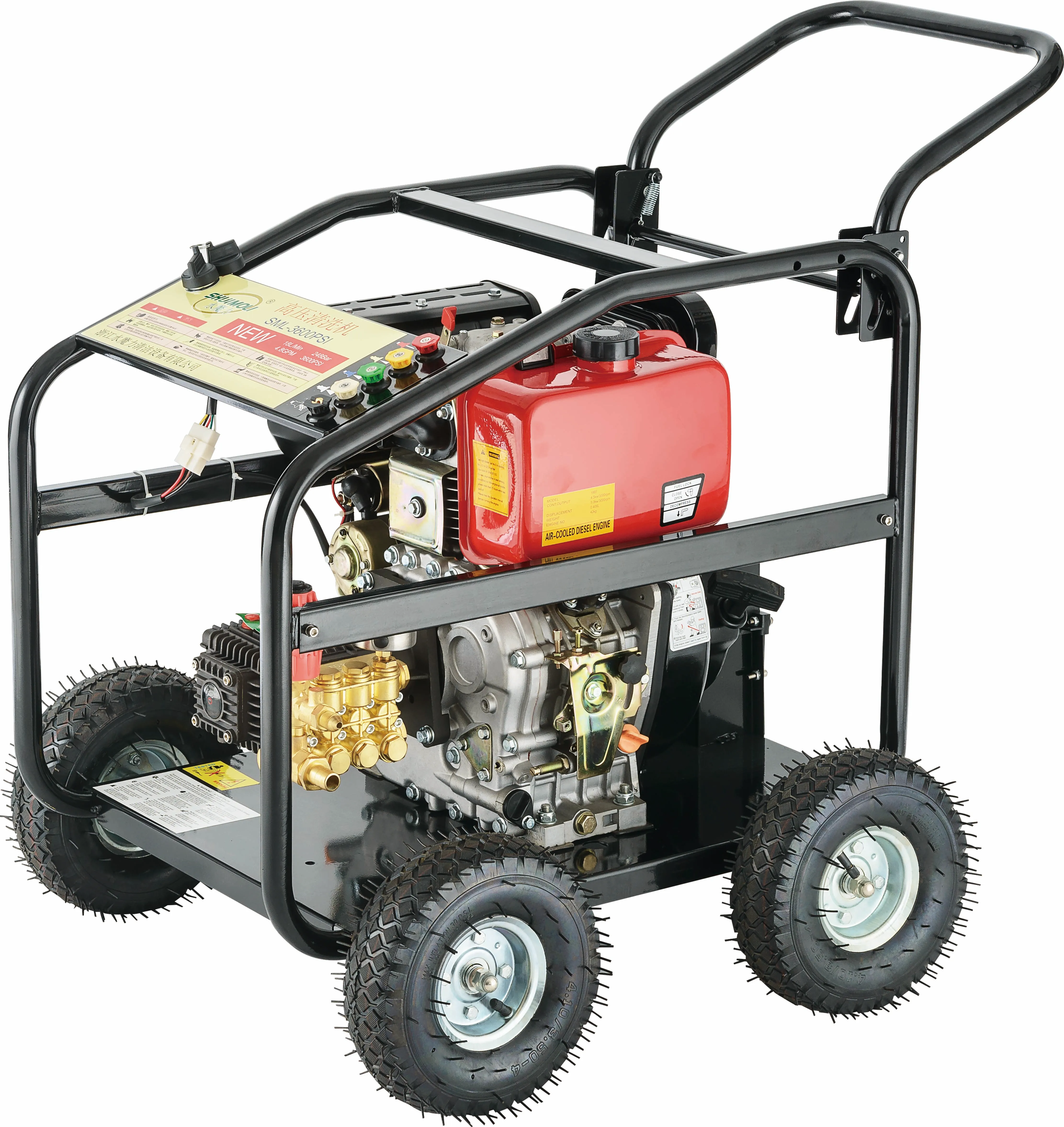 3600psi High Pressure Washer - Heavy Duty Cleaning Power