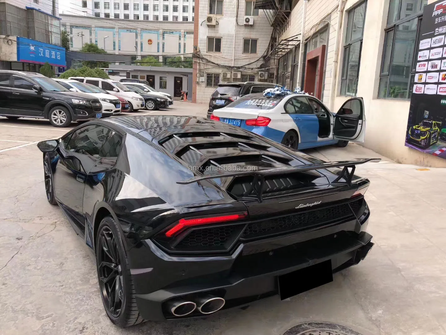 Carbon Fiber Car Spoilers for Lamborghini Huracan Performance