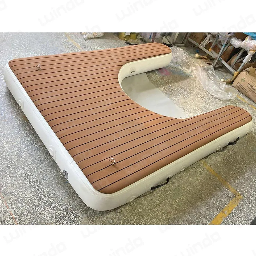 1.4x1m Motor Boat Pvc Tube Jetski Station Inflatable Jet Ski C Dock ...