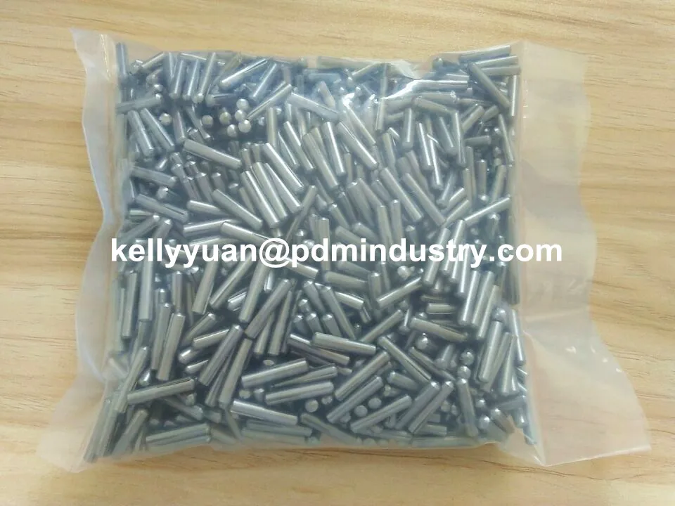 ISO 8745 Grooved Pins - Half-Length Taper Groove Pins