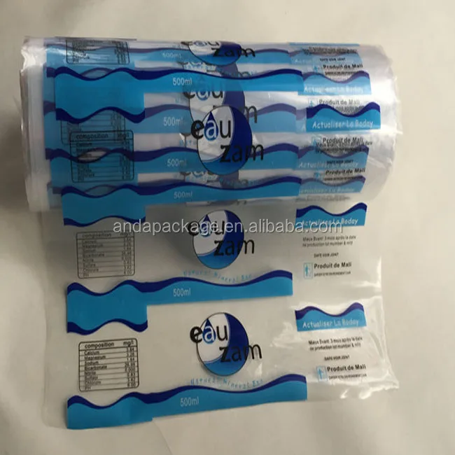 Emballage En Plastique Eau Potable Poche Sachet D'eau Rouleau Sac En ...