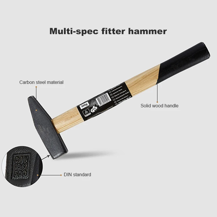 German Style Steel Machinist Hammer With Wood Handle - Buy Hammer With ...