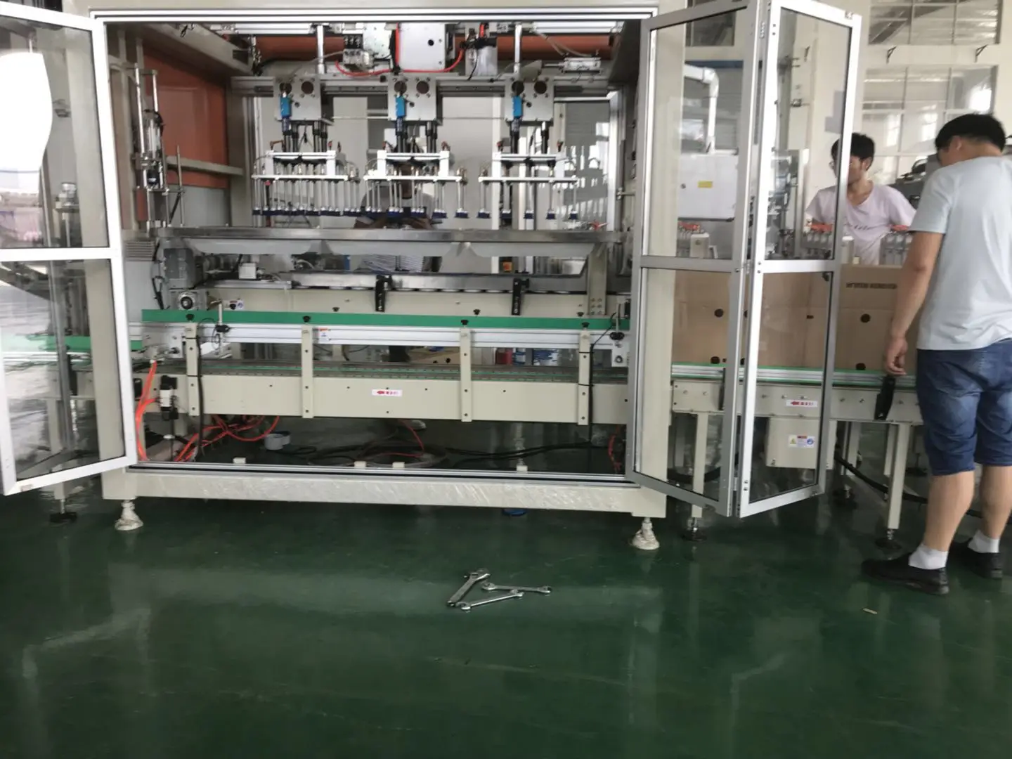 Carton Labeling Strapping Packing Line,Carton Open Packing Sealing ...