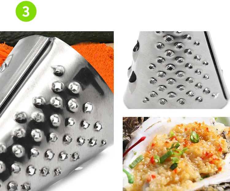 Multi Kitchen Accessory Mini Cone Shaped 3 Side Cheese Vegetable Box ...