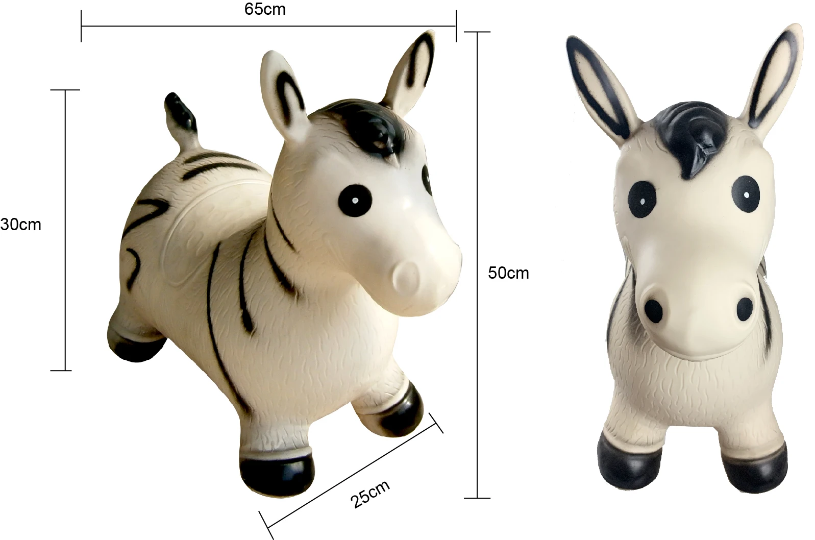 PVC Inflatable Jumping Hopper Animal Toy Horse for Kids
