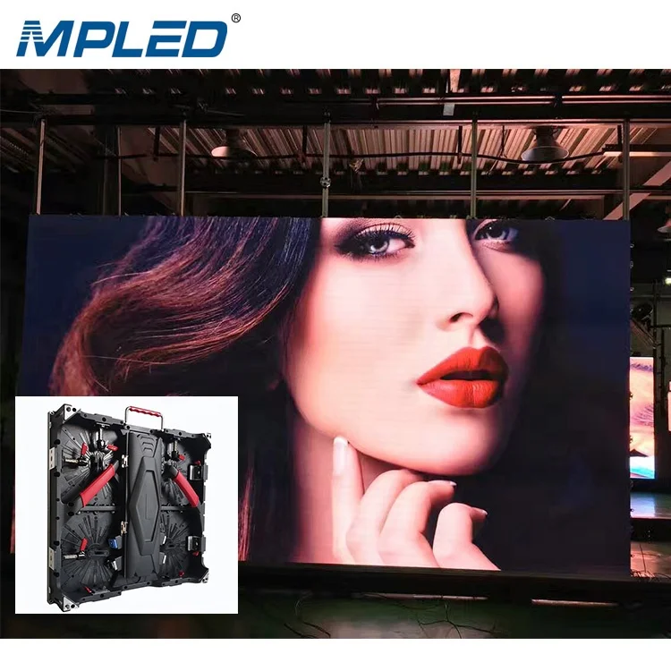 3d Stage Curved Led Background With Video Processor P3.91/p4.81 Led ...