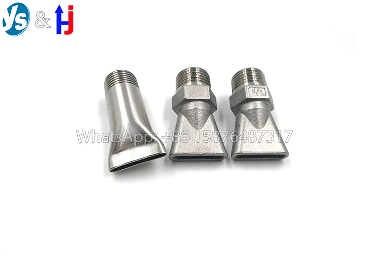 1 Ys Stainless Steel Duck Mouth Air Nozzle,Duckbill Industrial Flat Air ...