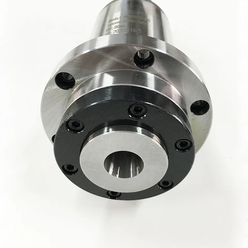 ISO20 8000rpm Belt Drive Spindle for CNC Milling - OEM | Wholesale