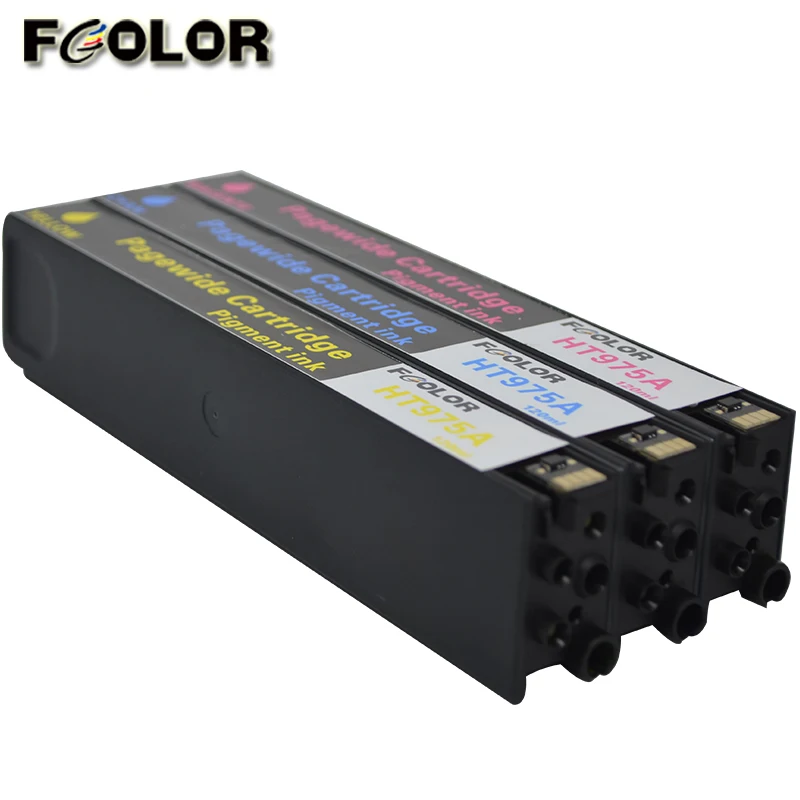 Pagewide Remanufactured Pigment Ink Cartridge With Chip For Hp 975 974 ...