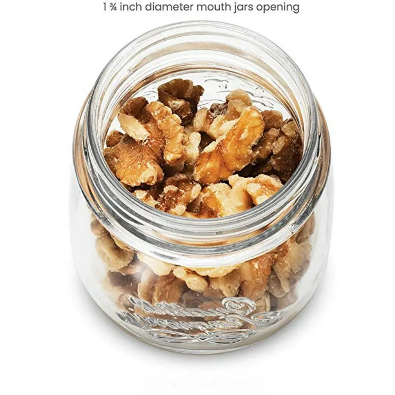 Avertan Xuzhou Golden Harvest Recycled Mason Regular Mouth 8oz Glass ...