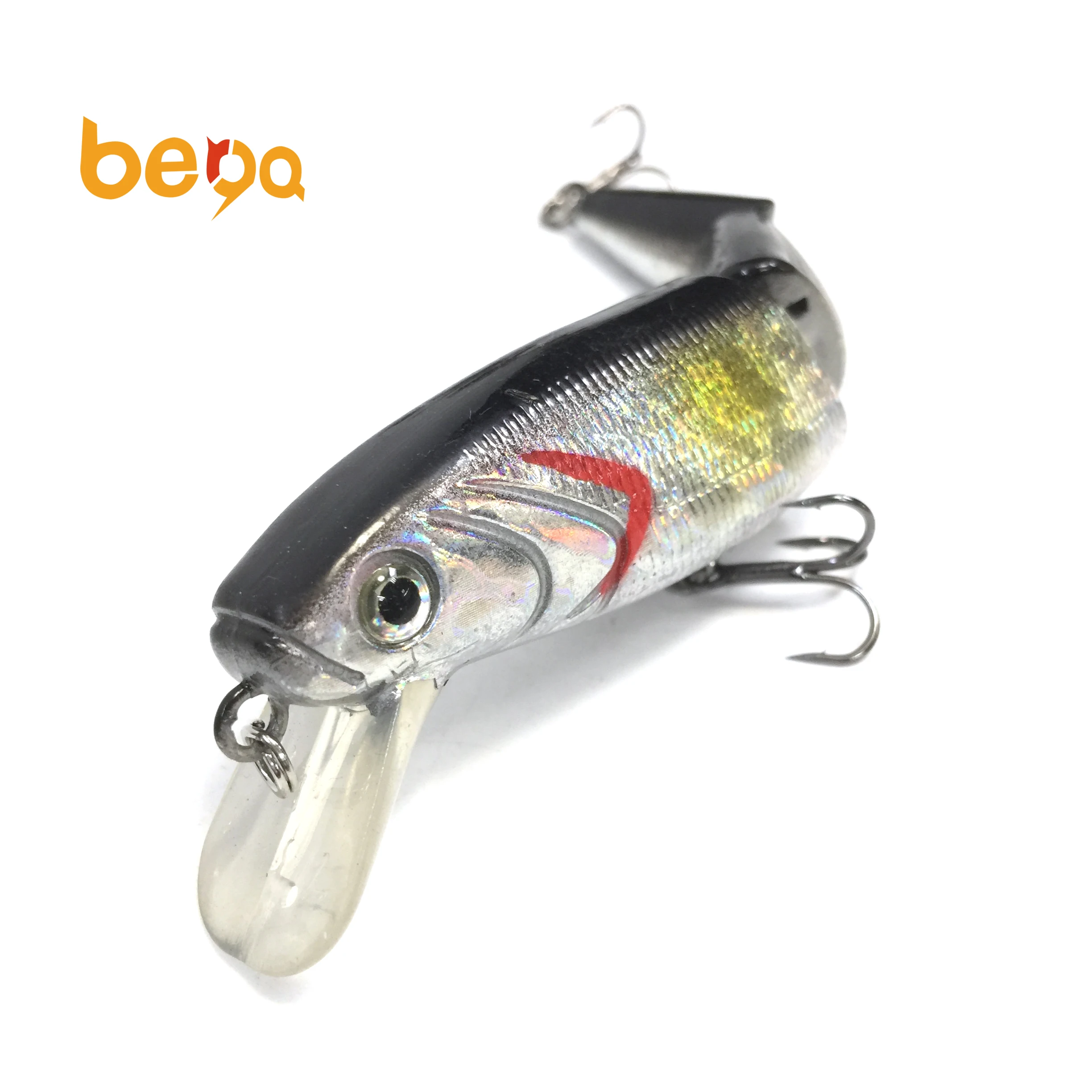 Multi Jointed Hard Fishing Lures Hard Baits Floating Minnow Artificial ...