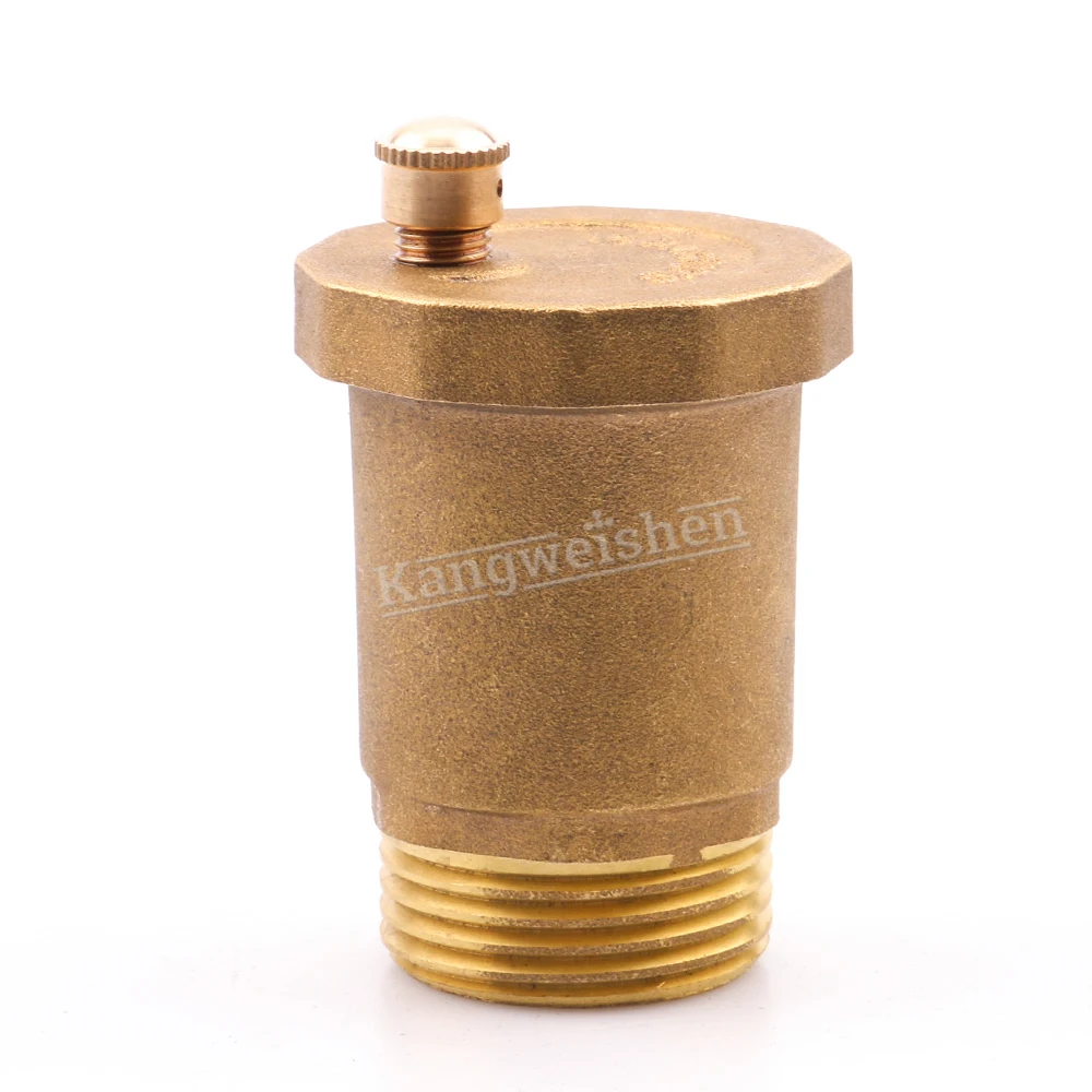1 Inch Brass Air Vent Valve Automatic Screw Adjustable Air Relief Valve ...