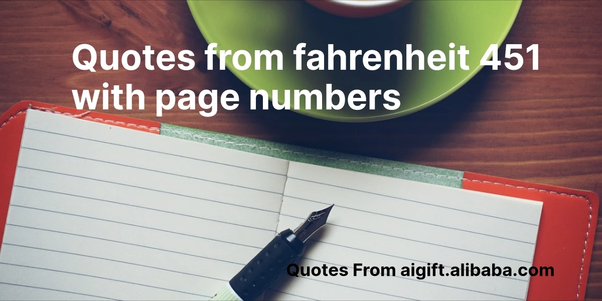 100+ Fahrenheit 451 Quotes with Page Numbers for Powerful Copywriting ...