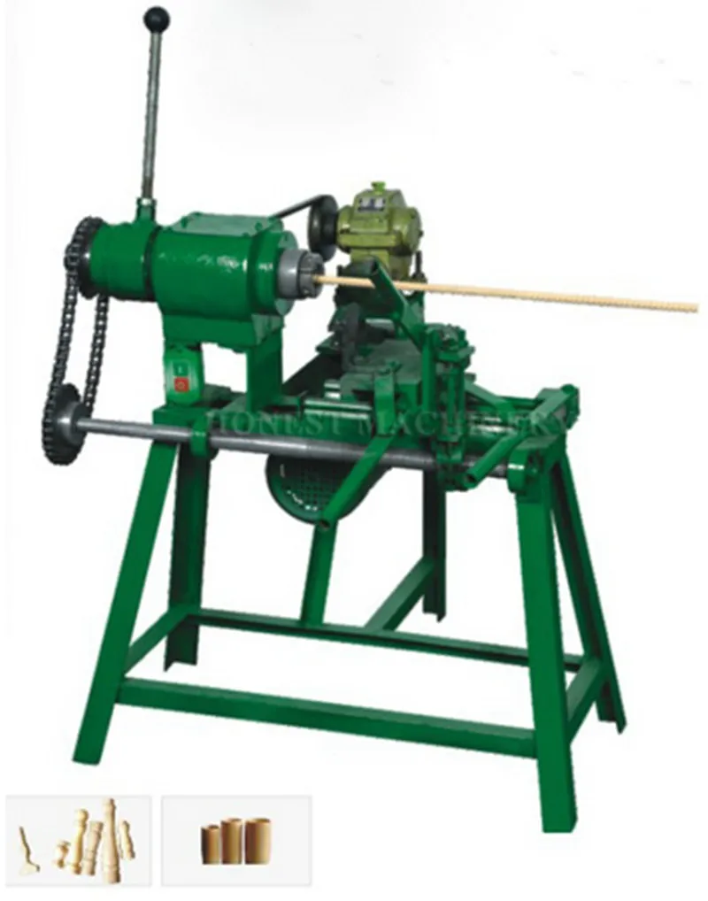 High Quality Machine Making Broom Handle / Wood Rod Rounding Machine ...