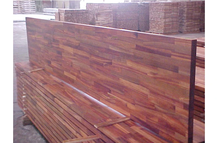 Indonesian Merbau Finger Joint Board / Unfinished Raw Finger Joint ...