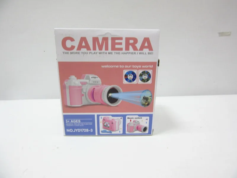 Jinming Kids Electric Plastic Projection Toy Camera with Music Light ...