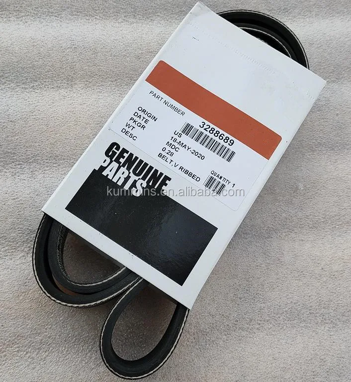 6bt 6bt5.9 6bta5.9 Isbe Isde Qsb Fan Belt V Ribbed Belt 3972376 3289213 ...