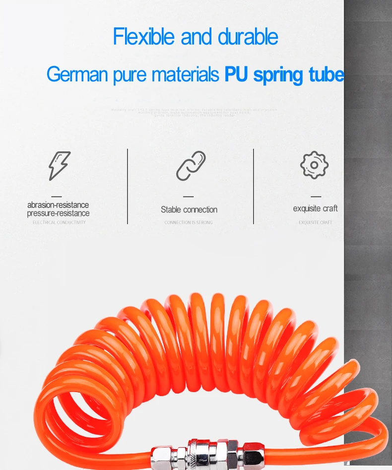 High Quality Polyurethane Flexible Spring Pu Tube - Buy Polyurethane Pu ...