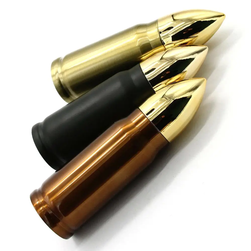 500ml Insulated Double Wall Bullet Shaped Stainless Steel Water Bottles ...