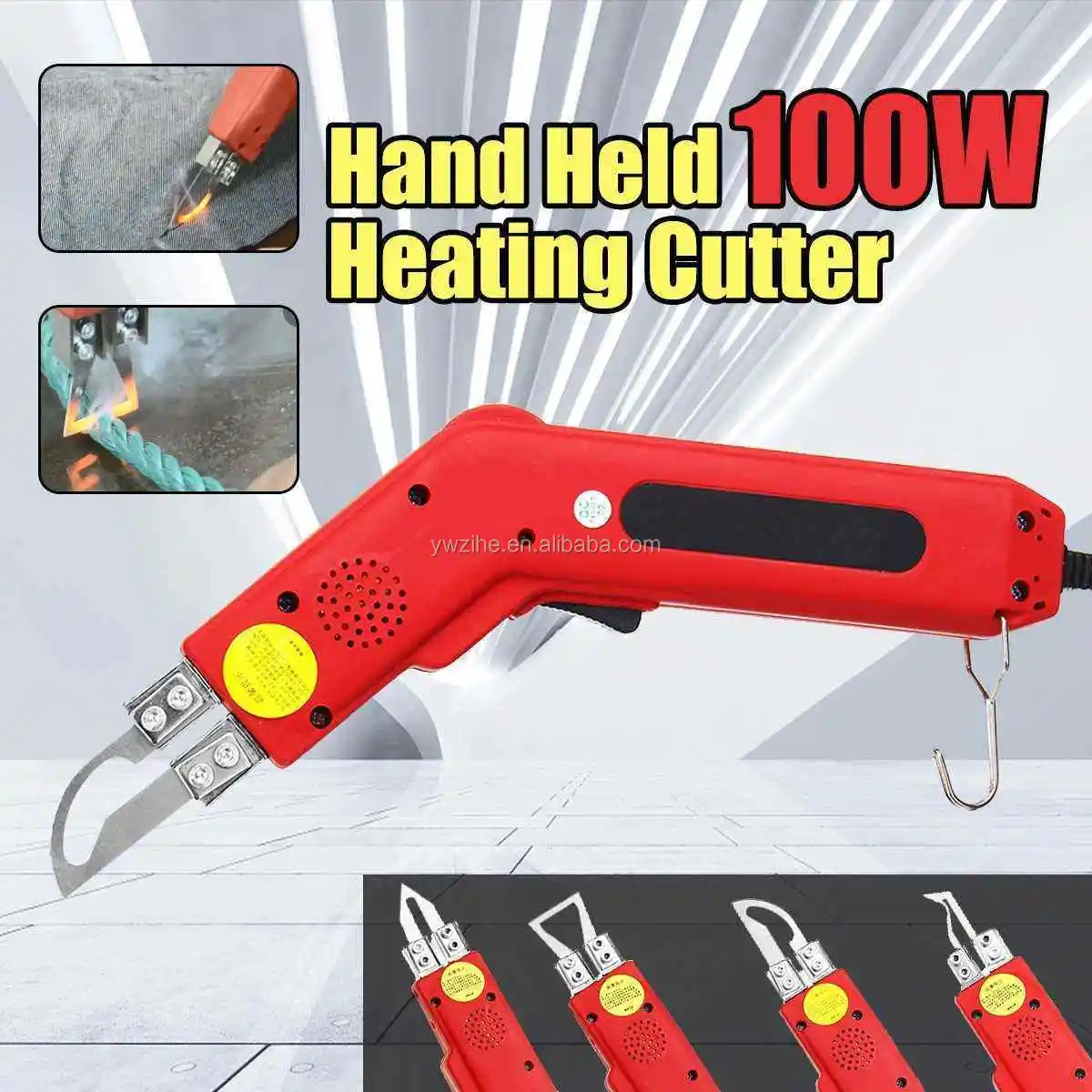 100W Hand Hold Heating Knife Cutter - Hot Fabric Cutting Tool
