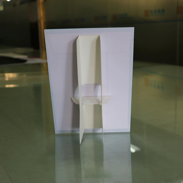 Custom Foam Core Counter Card Strut Cards Tabletop Easel Signs with Holder