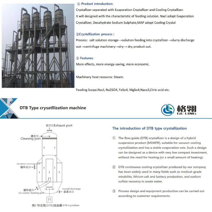 DTB Crystallizer for Nickel Sulfate - Continuous & Efficient