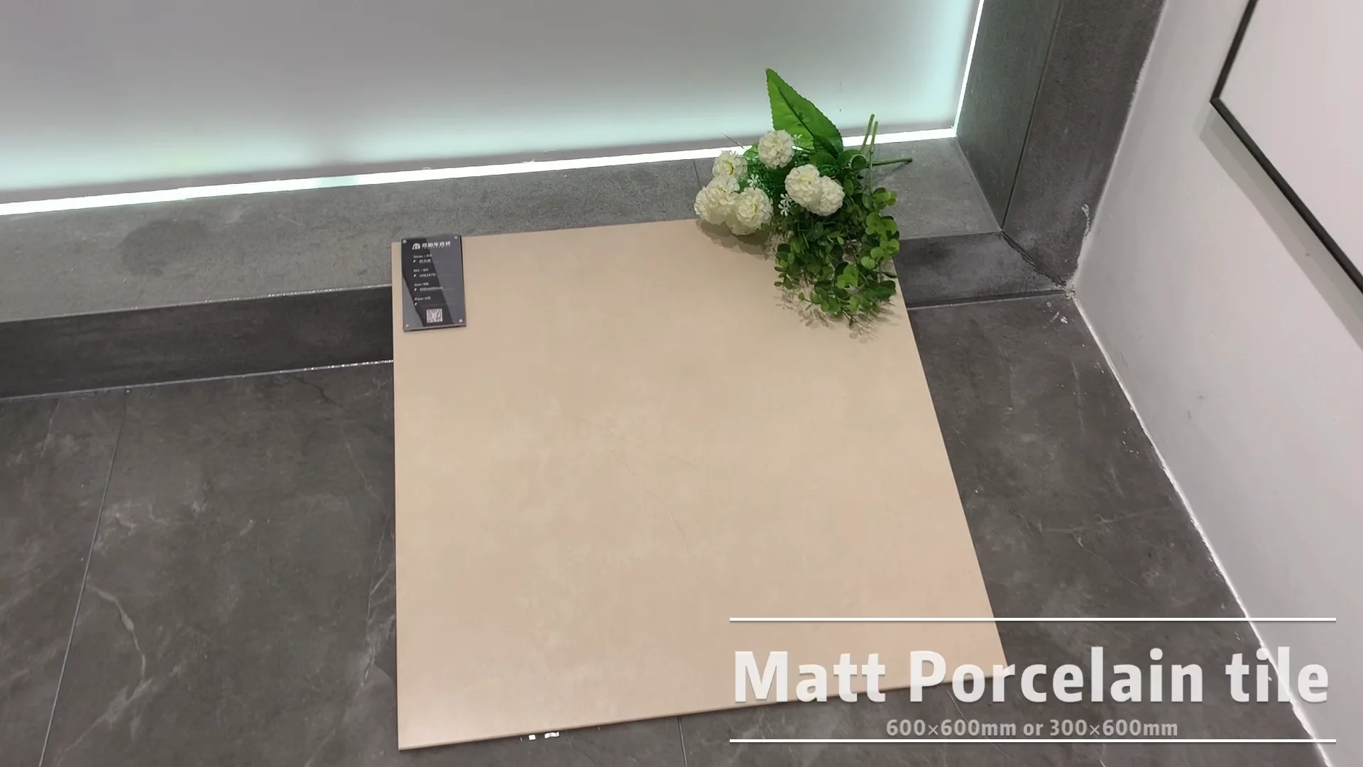 60x120cm Grey Matte Surface Porcelain Rustic Tile Non-slip Walls And ...