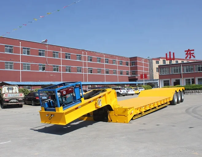 Aotong Trailer Manufacturer Detachable /removable Flatbed Gooseneck ...