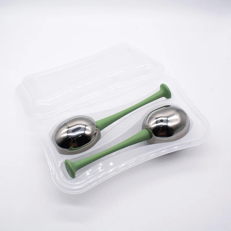 2020 Women Fashion Facial And Eye Massage Freeze Tools Cryo Globes For ...