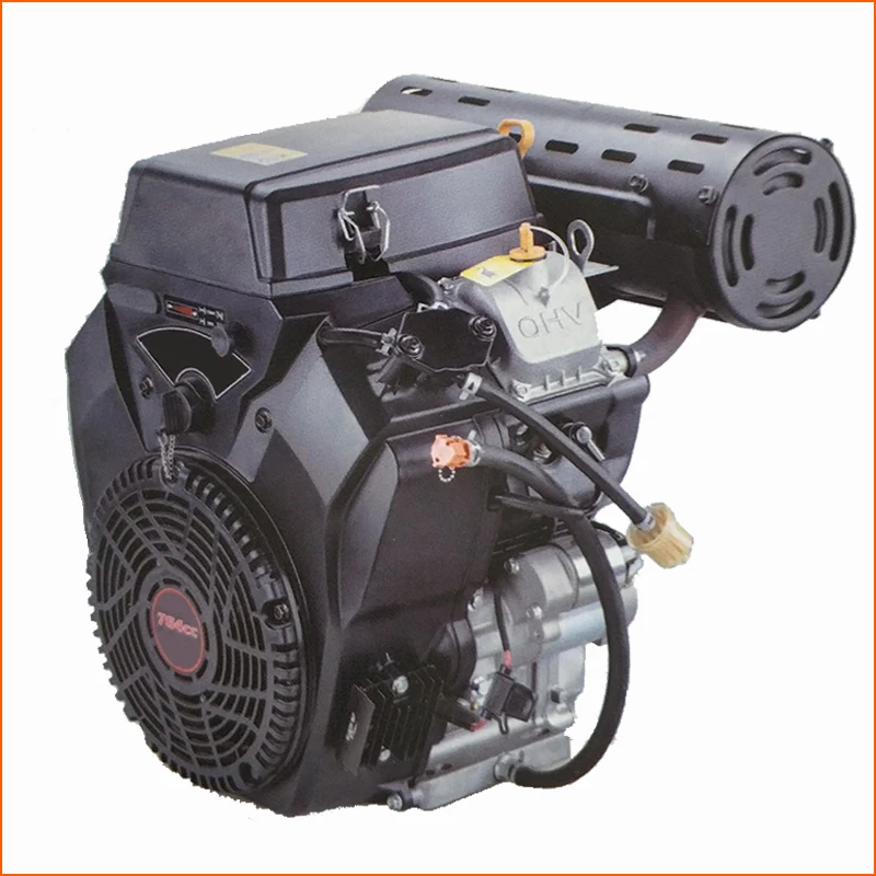 EG2V78FD Twin Cylinder Horizontal Shaft Gasoline Lanwmower Engine ...